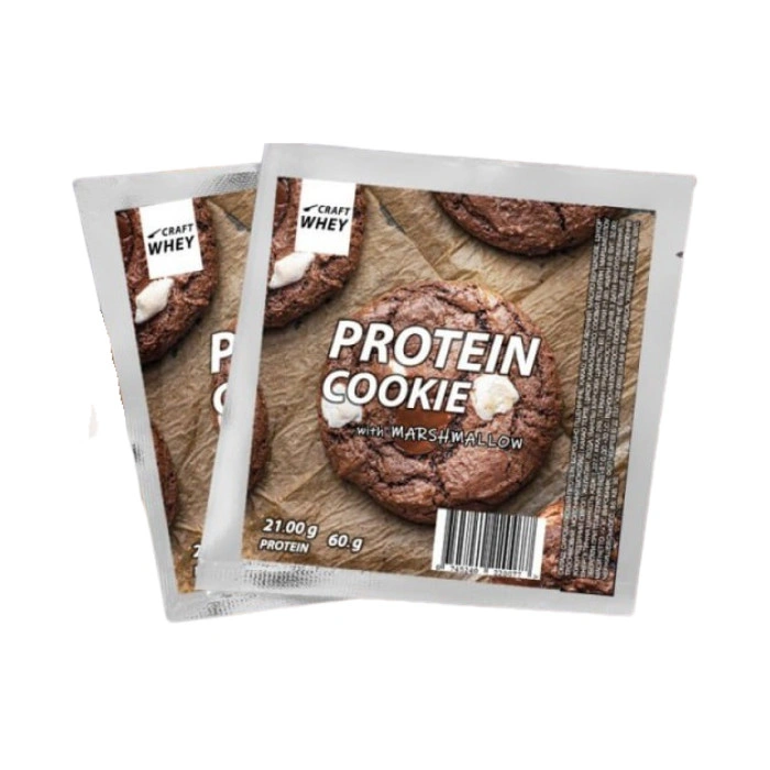 Protein Cookie - 60g Marshmallow (Поштучно) купити - Офіційно | Дінт Клуб